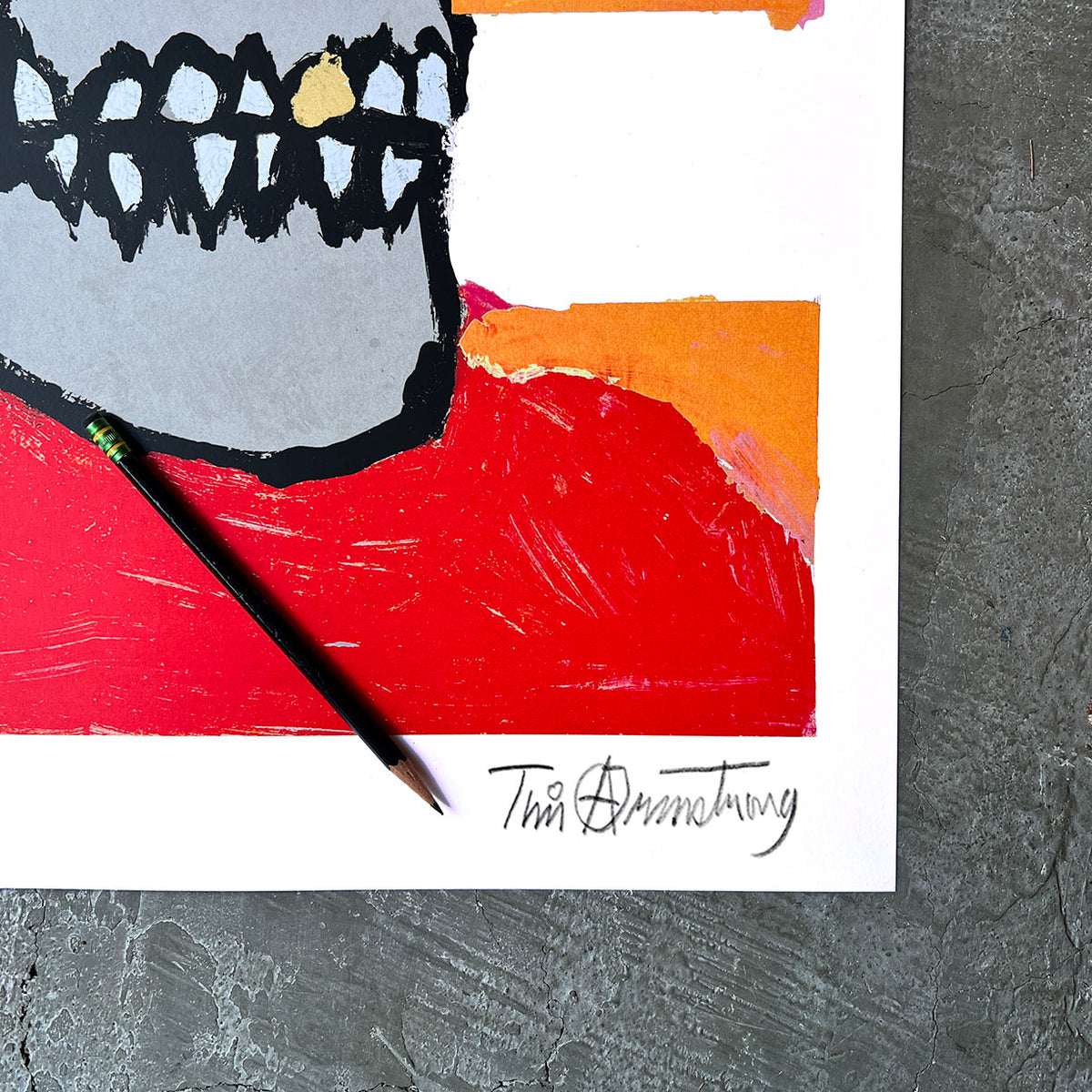 Gold Tooth Skull | Tim Armstrong | Limited Edition | PosterChildPrints ...