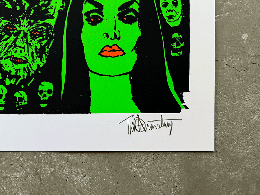 Tim Armstrong – Eight Skulls Limited Edition Art Print – Tim Armstrong Art